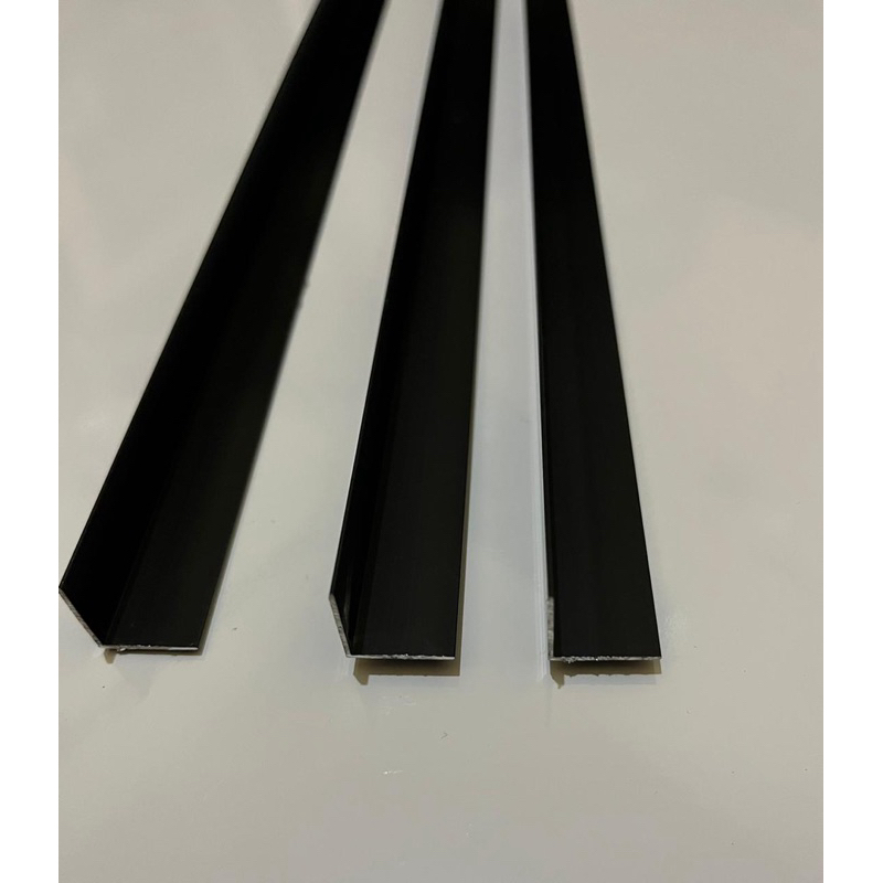 Jual LIST SIKU ALUMUNIUM WARNA HITAM 1,5cmx1,5cm | Shopee Indonesia