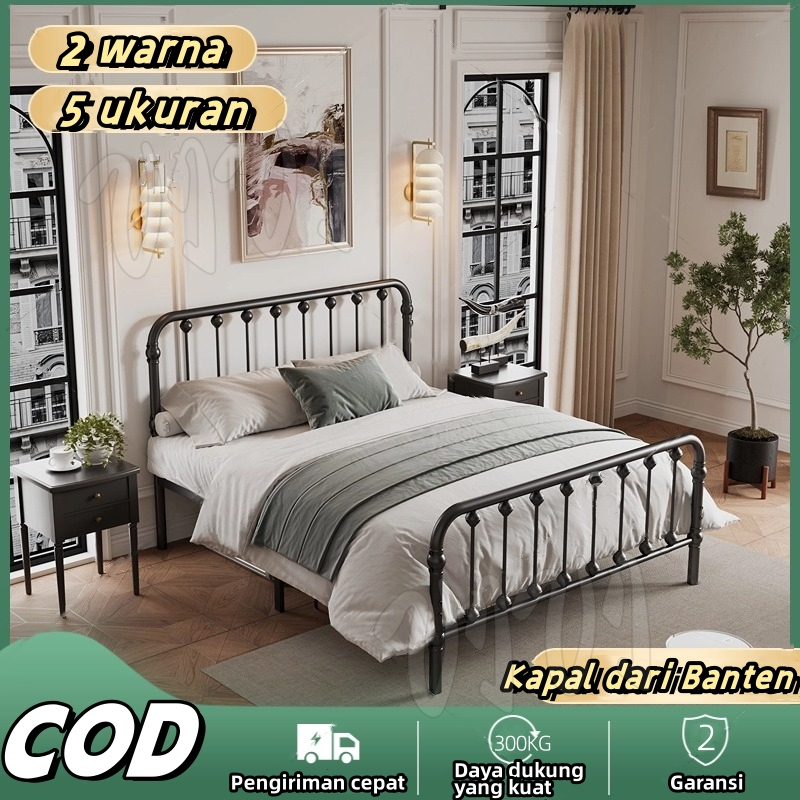 Jual Dipan Tempat Tidur Metal - Rangka tempat tidur besi Sandaran ...