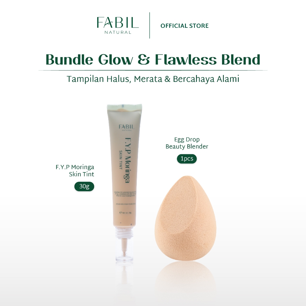 Jual Fabil FYP Skin Tint 30gr Daycream CC Cream BB Cream + Egg Drop ...