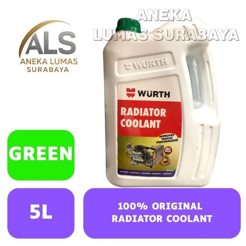 Jual Wurth Radiator Coolant 5L | Shopee Indonesia