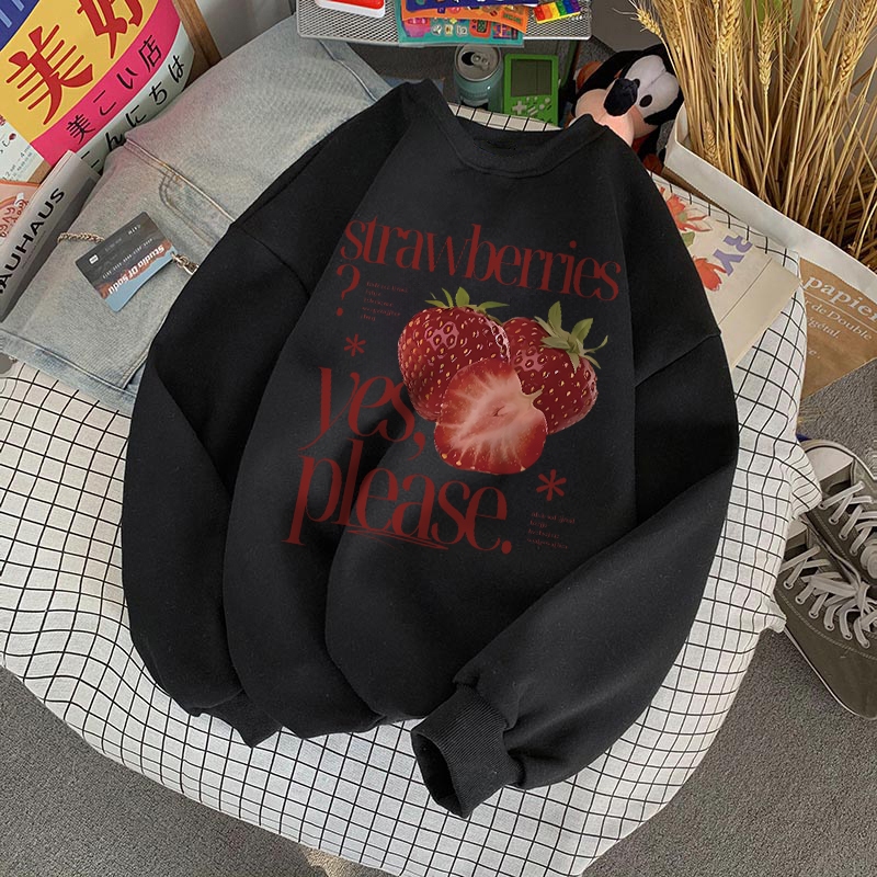 Jual Forteid Sweater Lengan Panjang Oversized Street Style Korean Style ...