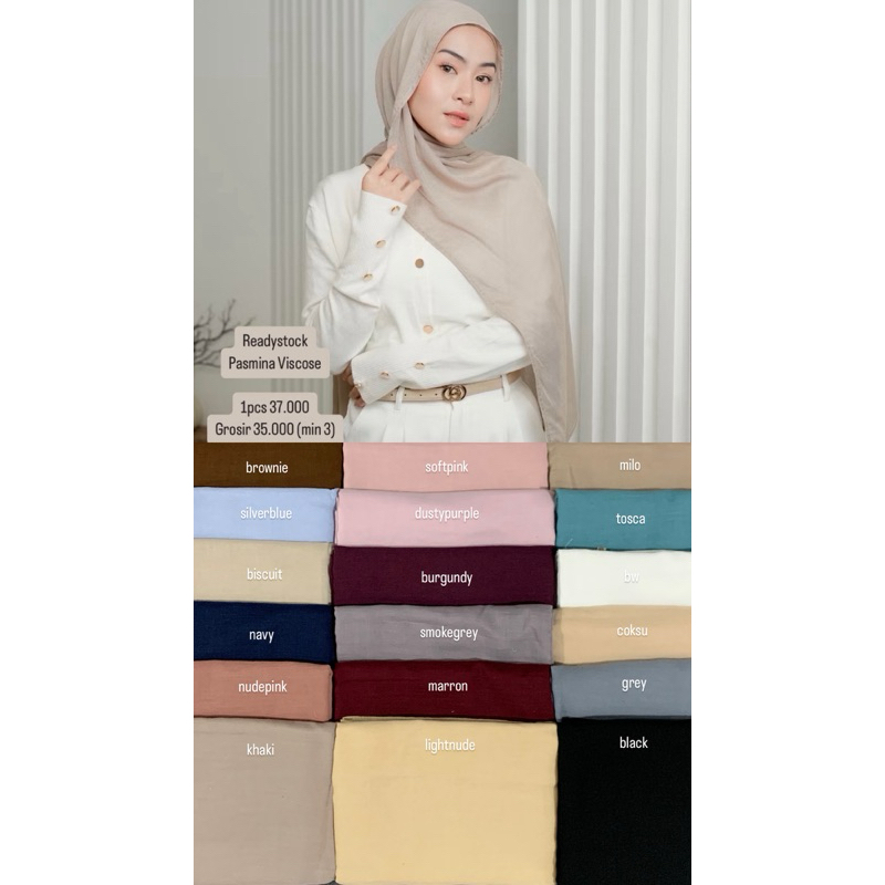 Jual PASHMINA VISCOSE | Shopee Indonesia