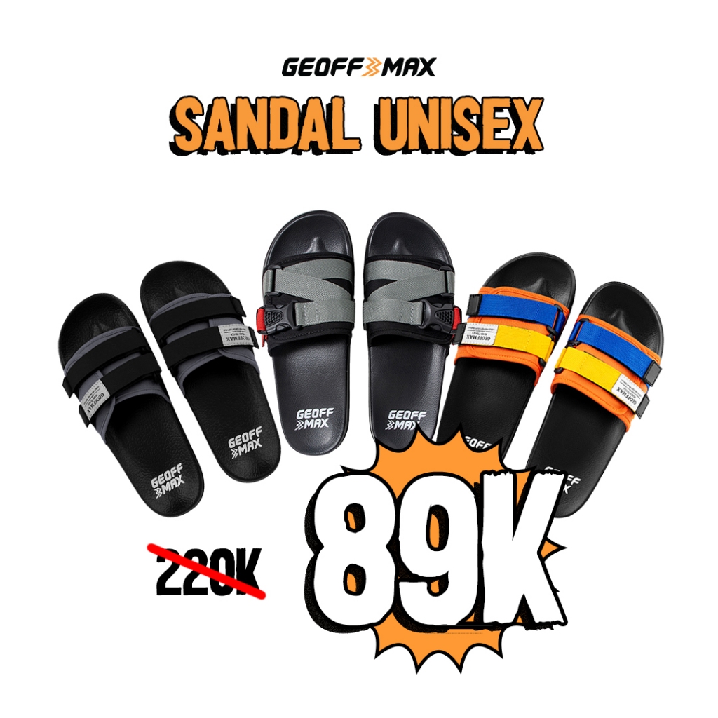 Jual Geoff Max - Sandal Pria Wanita Sneakers Casual Unisex Start from ...