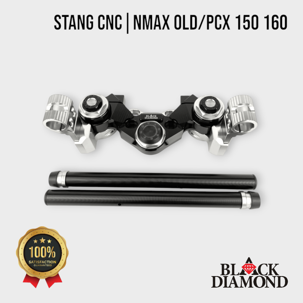 Jual Black Diamond - Stang Jepit PCX 150 160 Model Racing Adjustable ...