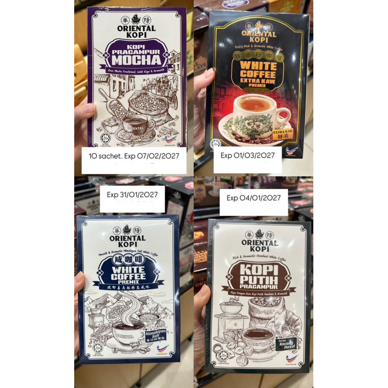 Jual PO KOPI KHAS ORIENTAL MALAYSIA ( 1 box isi 15 sachet ) | Shopee ...