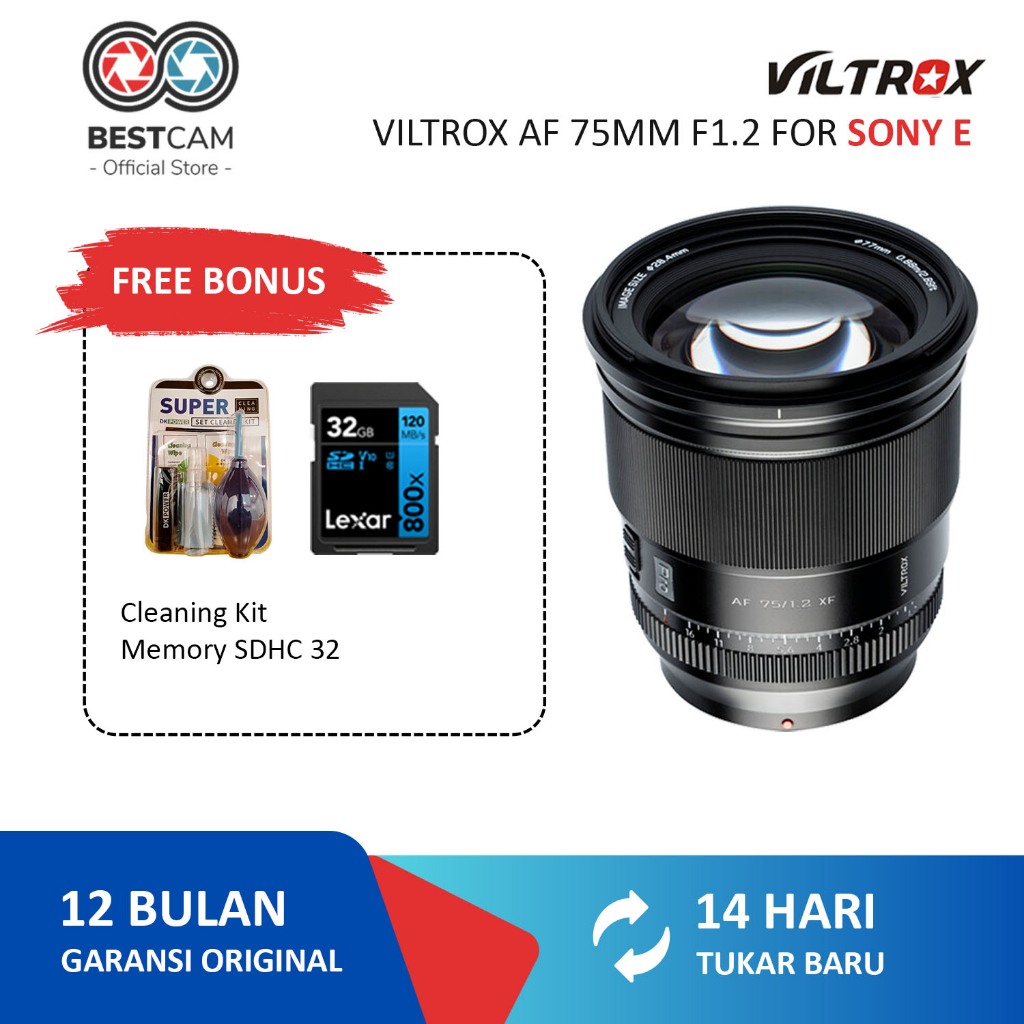 Jual Viltrox Lensa 75mm F1.2 STM AF PRO Prime Lens for Fujifilm X-Mount | Shopee Indonesia