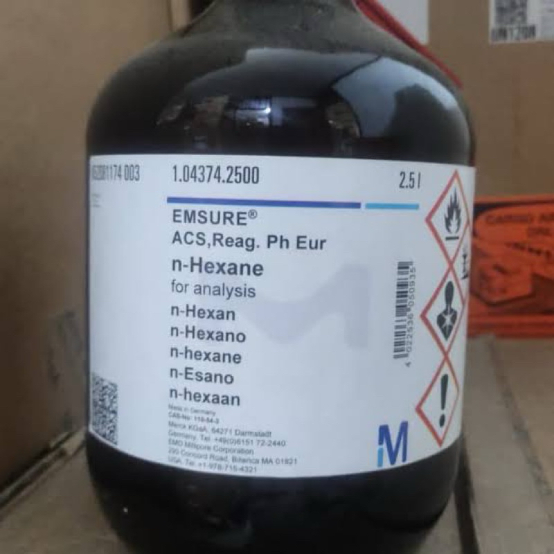 Jual N-HEXANE 2,5Liter MERCK | Shopee Indonesia