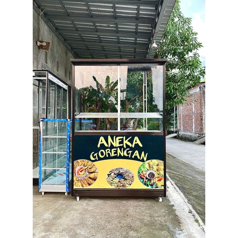 Jual GEROBAK JUALAN | CUSTOM GEROBAK JUALAN | GEROBAK ALUMINIUM ...