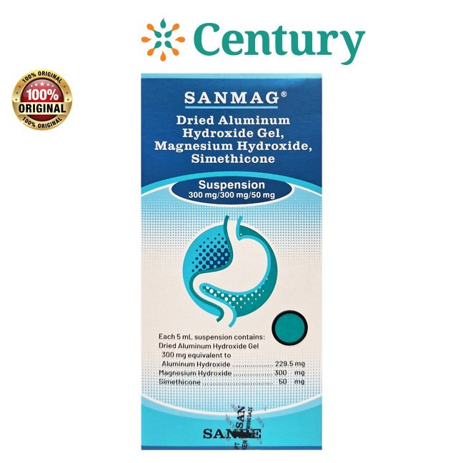 Jual SANMAG SUSPENSI 120ML / OBAT-OBATAN / MUAL & PENCERNAAN | Shopee ...