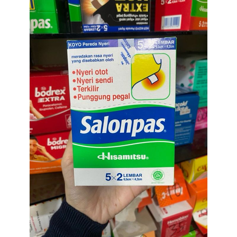 Jual Salonpas putih Box 1box | Shopee Indonesia
