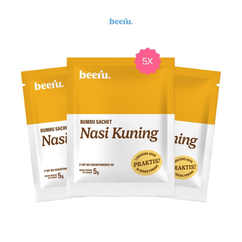 Jual Beeru Bumbu Sachet Nasi Kuning / Bumbu Instan / COD Balikpapan ...