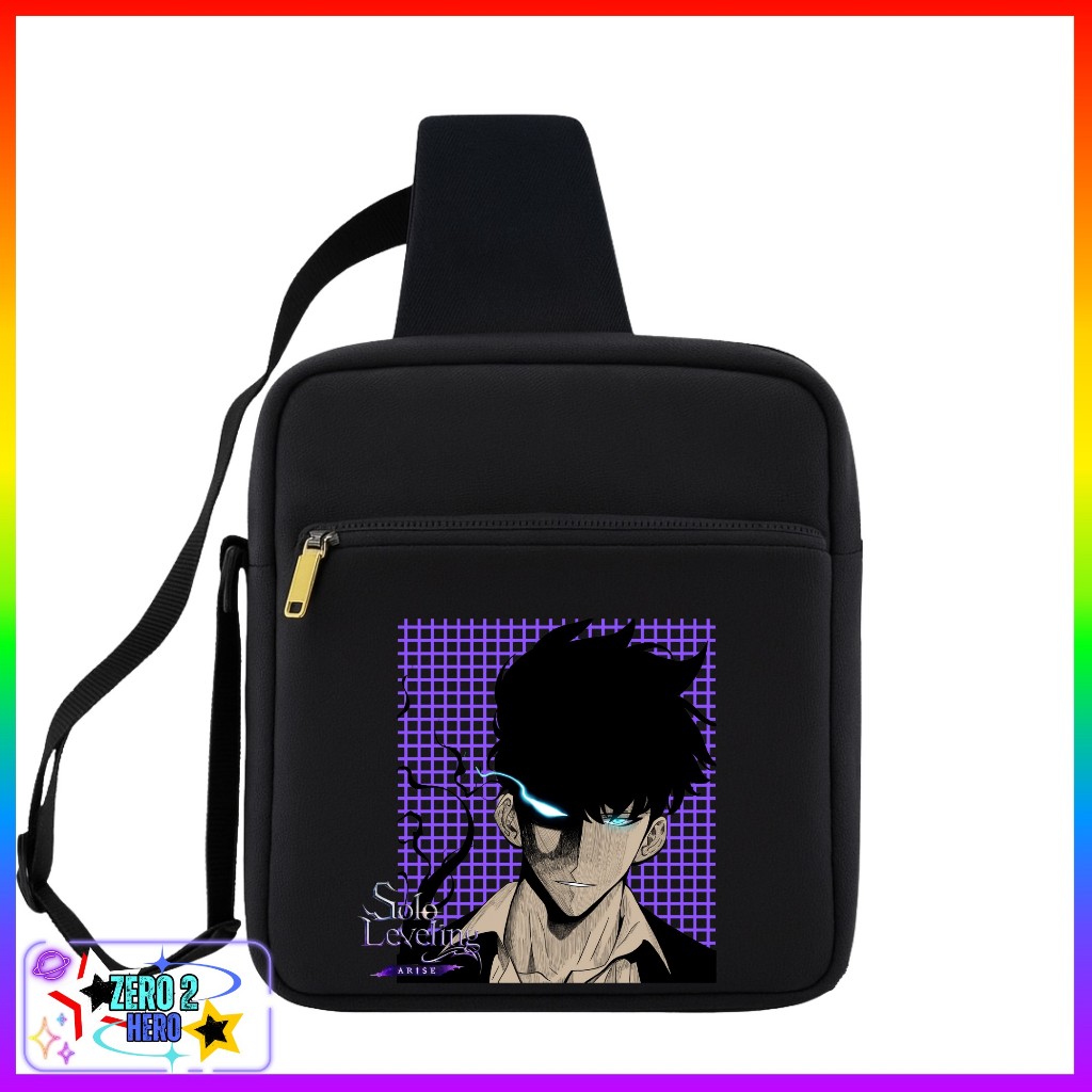 Jual tas waist bag anime solo leveling anak dan dewasa all size ...