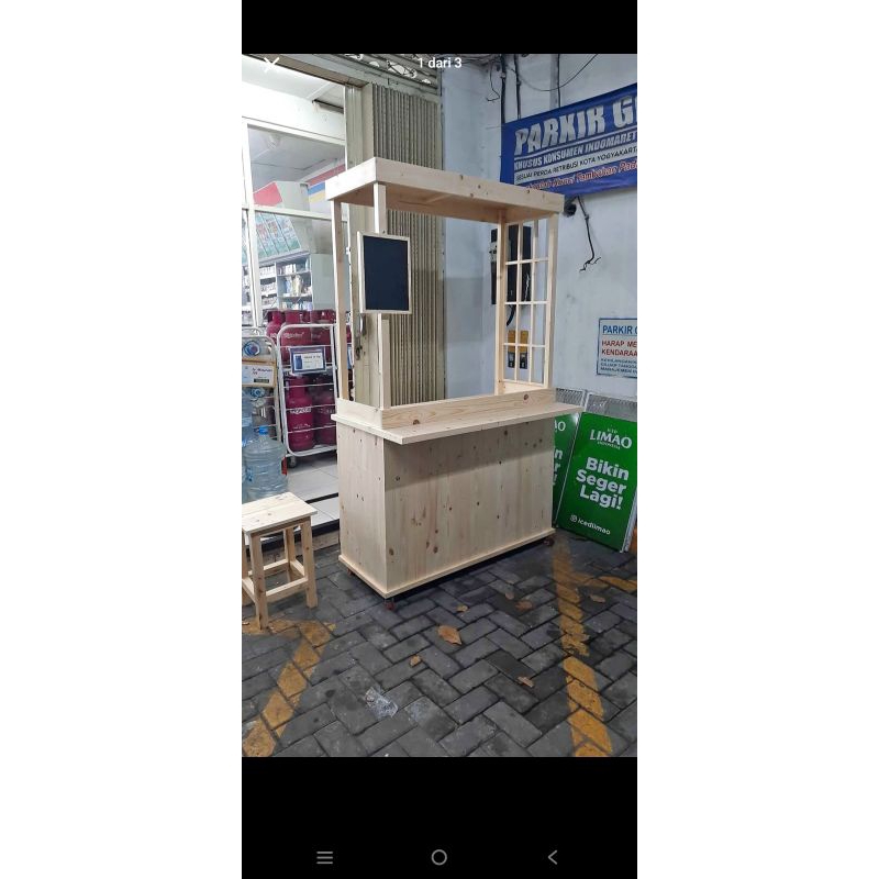 Jual booth portable/ booth jualan es minuman dll/ meja dagang/ meja ...