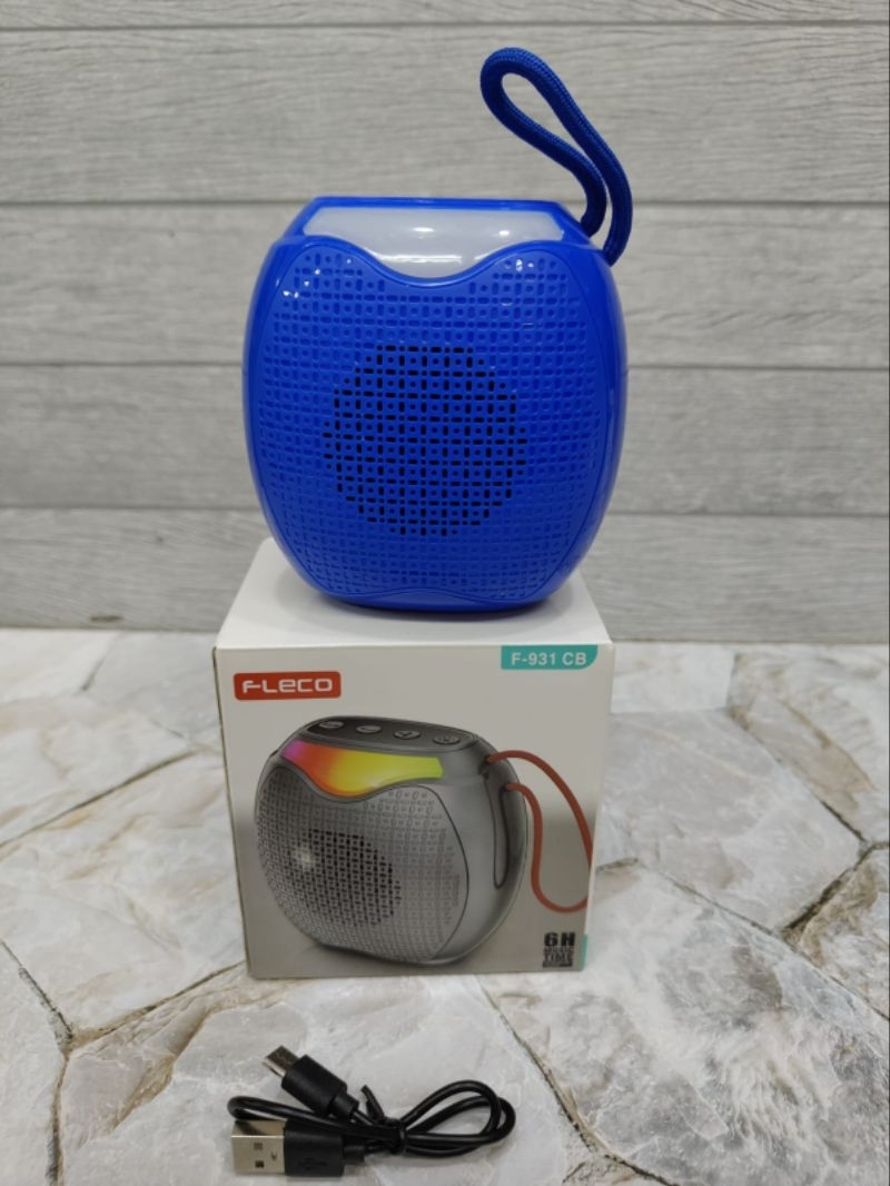 Jual Speaker Wireless Salon Aktif Mini Bluetooth Fleco Super Bass F ...