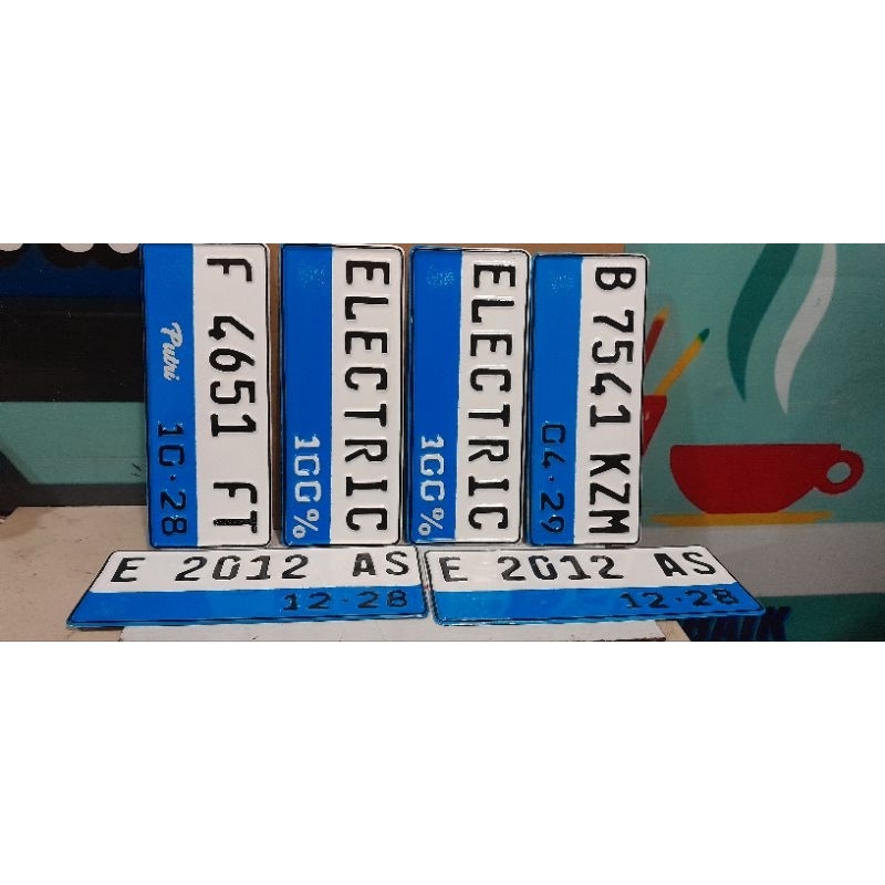 Jual PLAT MOTOR LISTRIK | Shopee Indonesia