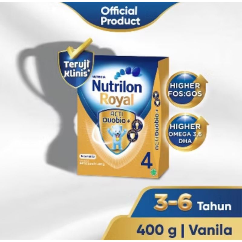 Jual NUTRILON ROYAL 4 VANILLA 400 GR | Shopee Indonesia