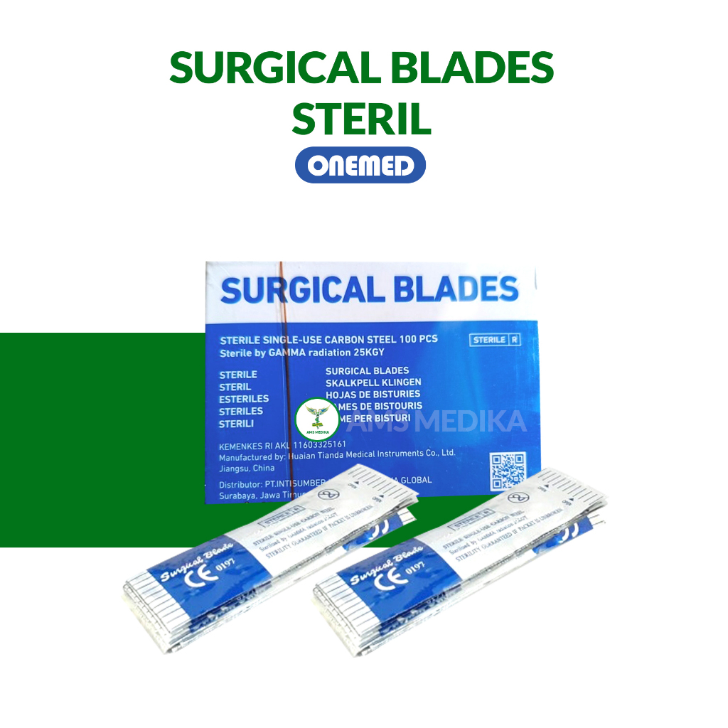 Jual Surgical Blades Steril / Pisau Operasi Onemed | Shopee Indonesia