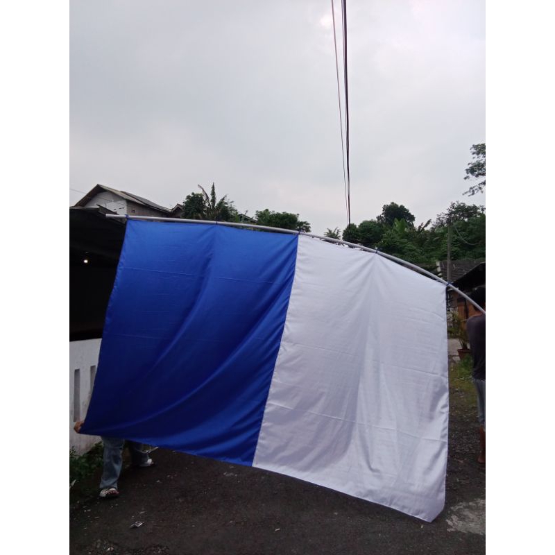 Jual Bendera persib tinggi 3 meter lebar 2 meter | Shopee Indonesia