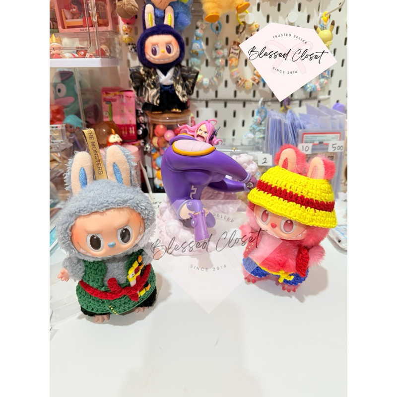 Jual Baju labubu macaron totoro stella lou shelly may kostum rajut ...