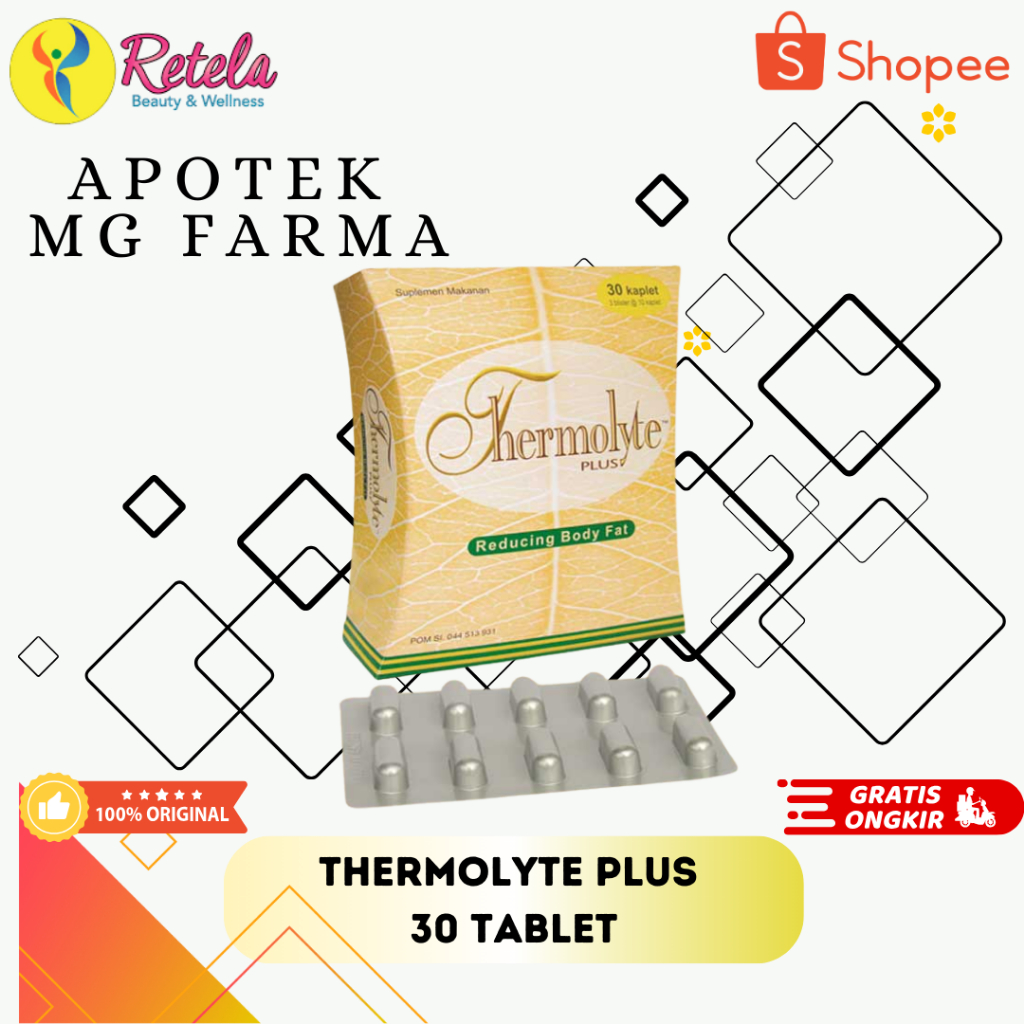Jual Thermolyte Plus 30 Kaplet | Shopee Indonesia