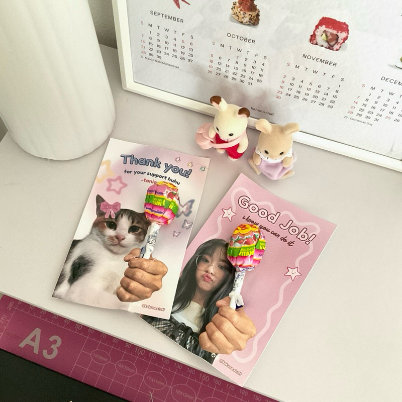 Jual [BACA DESKRIPSI] Kakuna Stuff - Mini Gift Permen Lolipop Custom ...