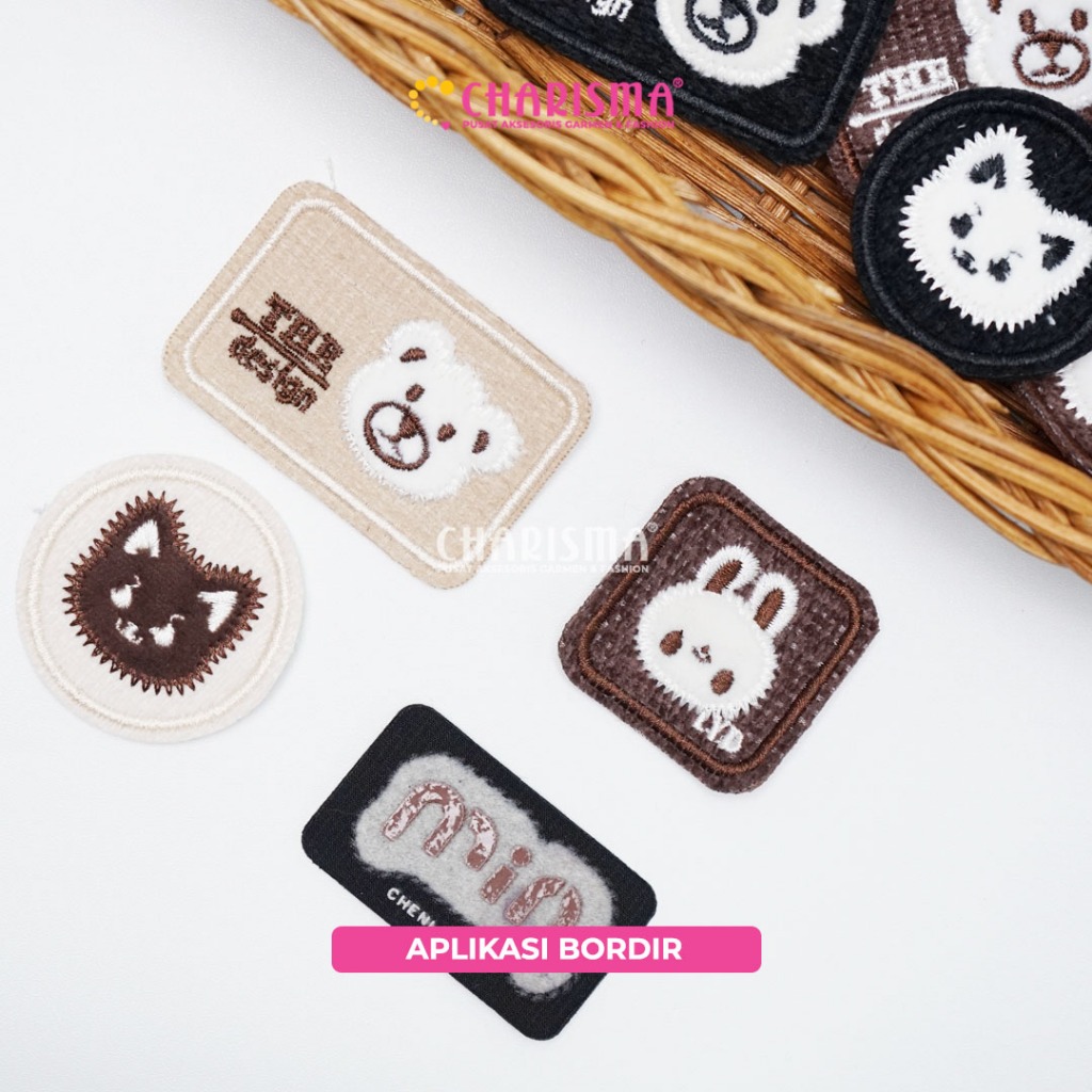 Jual Charisma Aplikasi Patch Bordir Embro - Aksesoris Baju / Tempelan ...