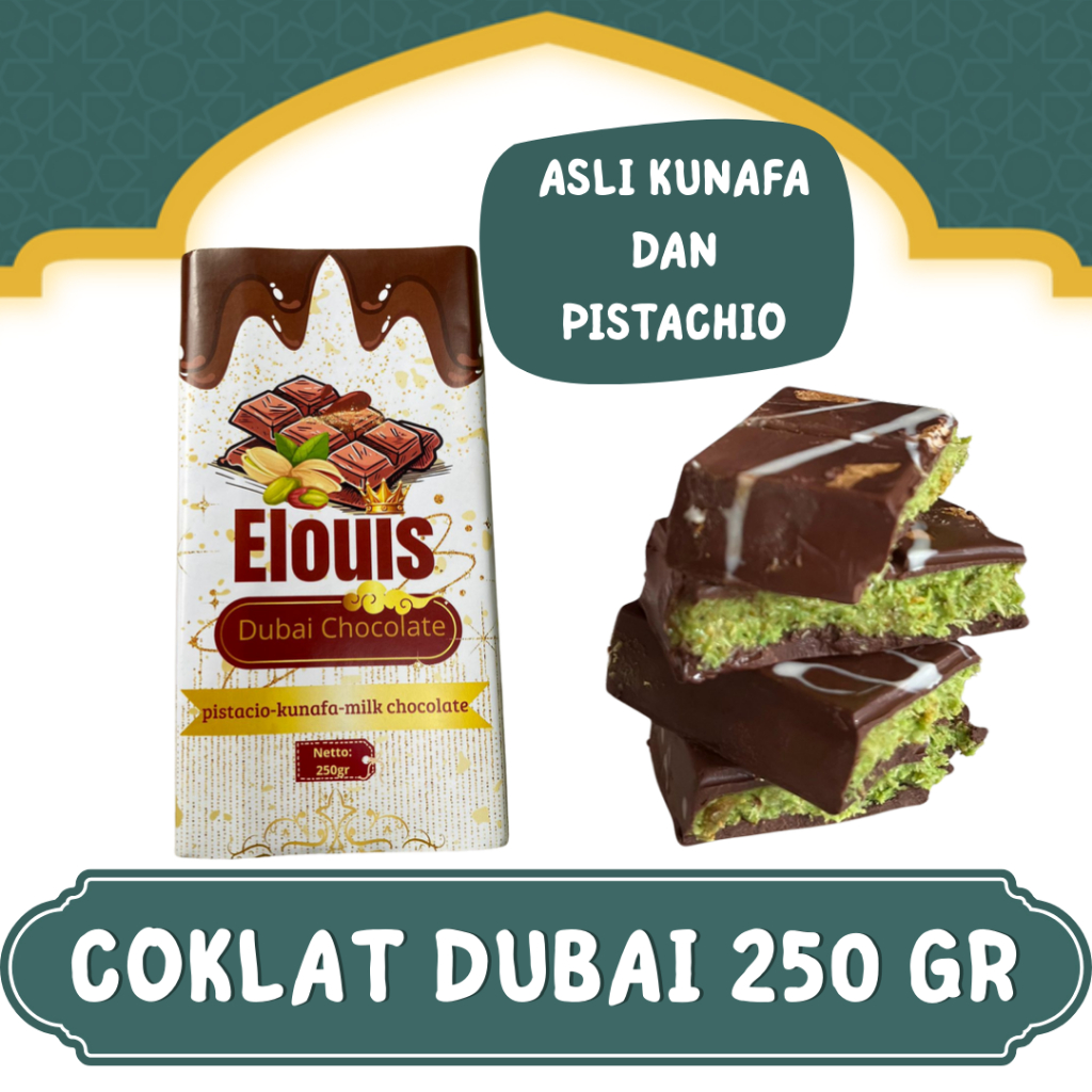 Jual OLEH OLEH HAJI DAN UMROH COKLAT DUBAI 100% ORIGINAL ASLI 250GR I COKELAT DUBAI VIRAL I ...