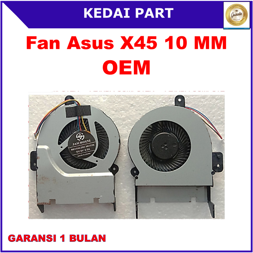 Jual FAN ASUS X45 X45A X45C X45U X45V X45VD SLIM 10MM | Shopee Indonesia