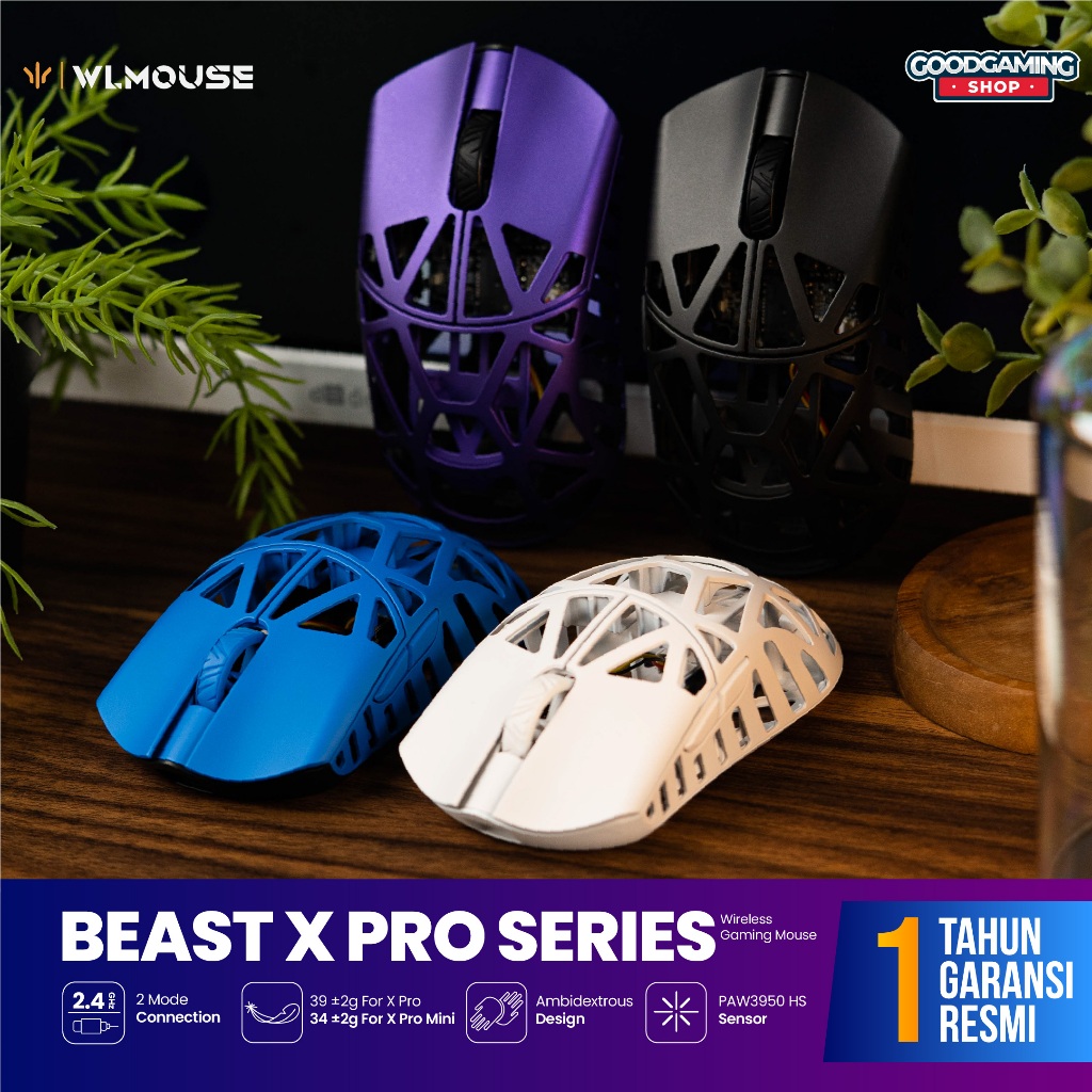 Jual WLMOUSE X Pro / X Mini Pro Magnesium Gaming Mouse - Mouse Gaming ...