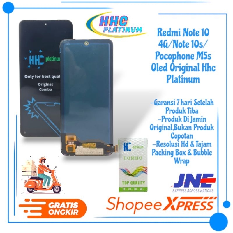 Jual LCD TOUCHSCREEN REDMI NOTE 10 4G/NOTE 10S/POCOPHONE M5S OLED ORIGINAL | Shopee Indonesia