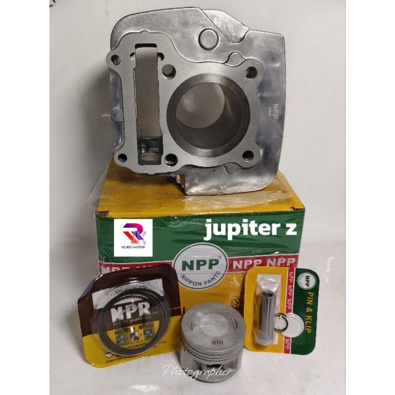 Jual blok set merk NPP original kode 5TN / 5TP untuk sepeda motor jupiter z(silinder blok ...