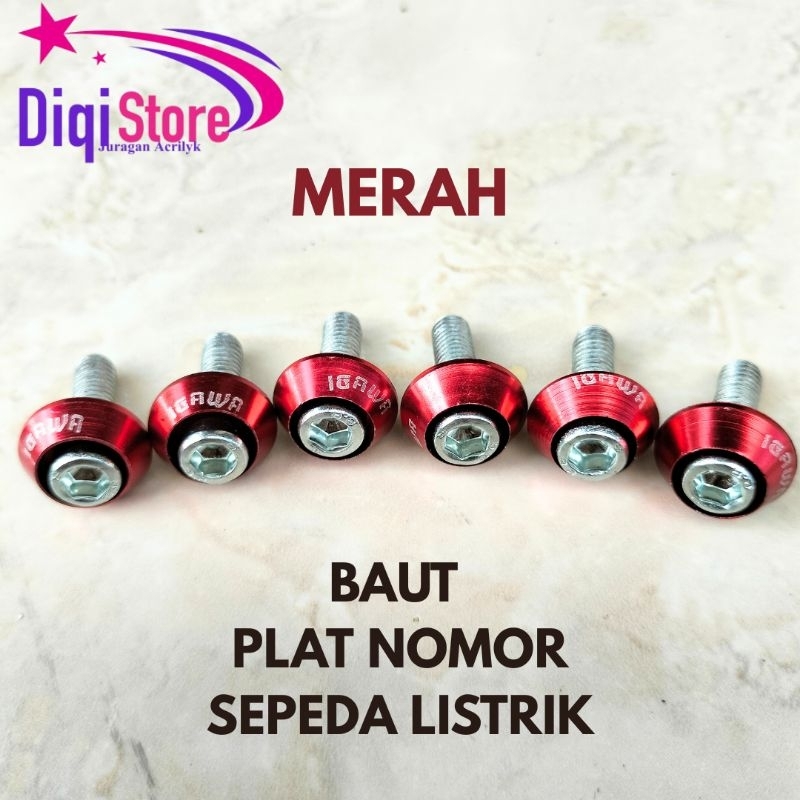 Jual Baut L Ring Monel Sepeda Listrik Harga Satuan | Shopee Indonesia