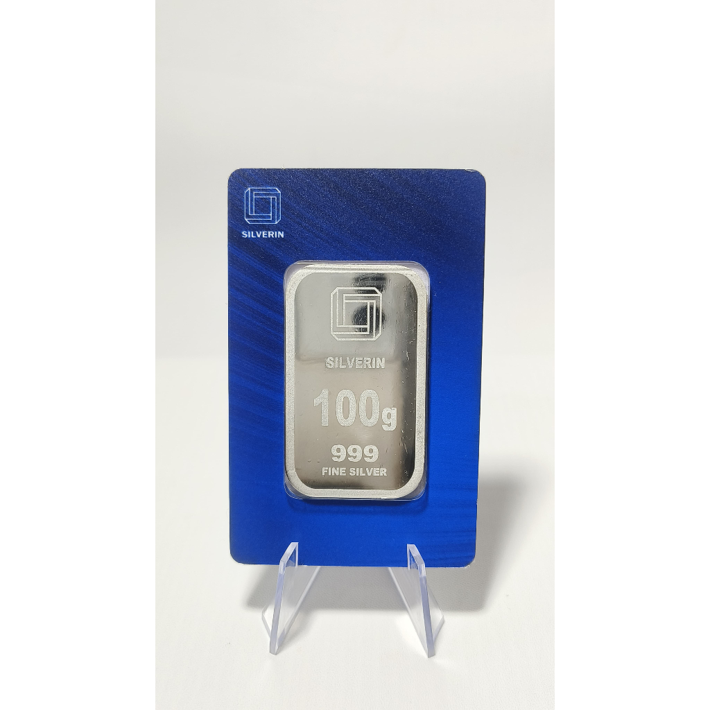 Jual Silverin Fine Silver Bar 999 25gr - 100gr | Shopee Indonesia