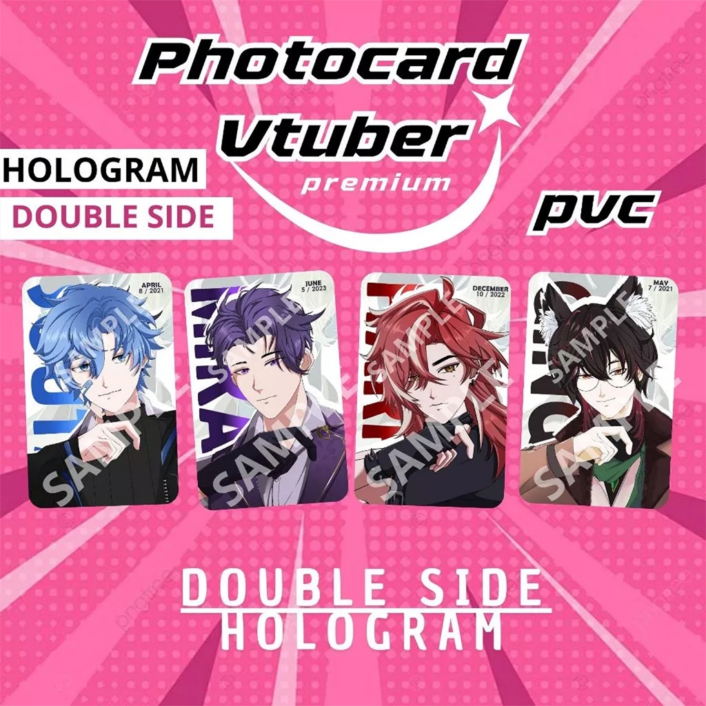 Jual OTS2 - Koleksi Photocard Vtuber Indonesia Sol4ce - Kartu Karakter ...