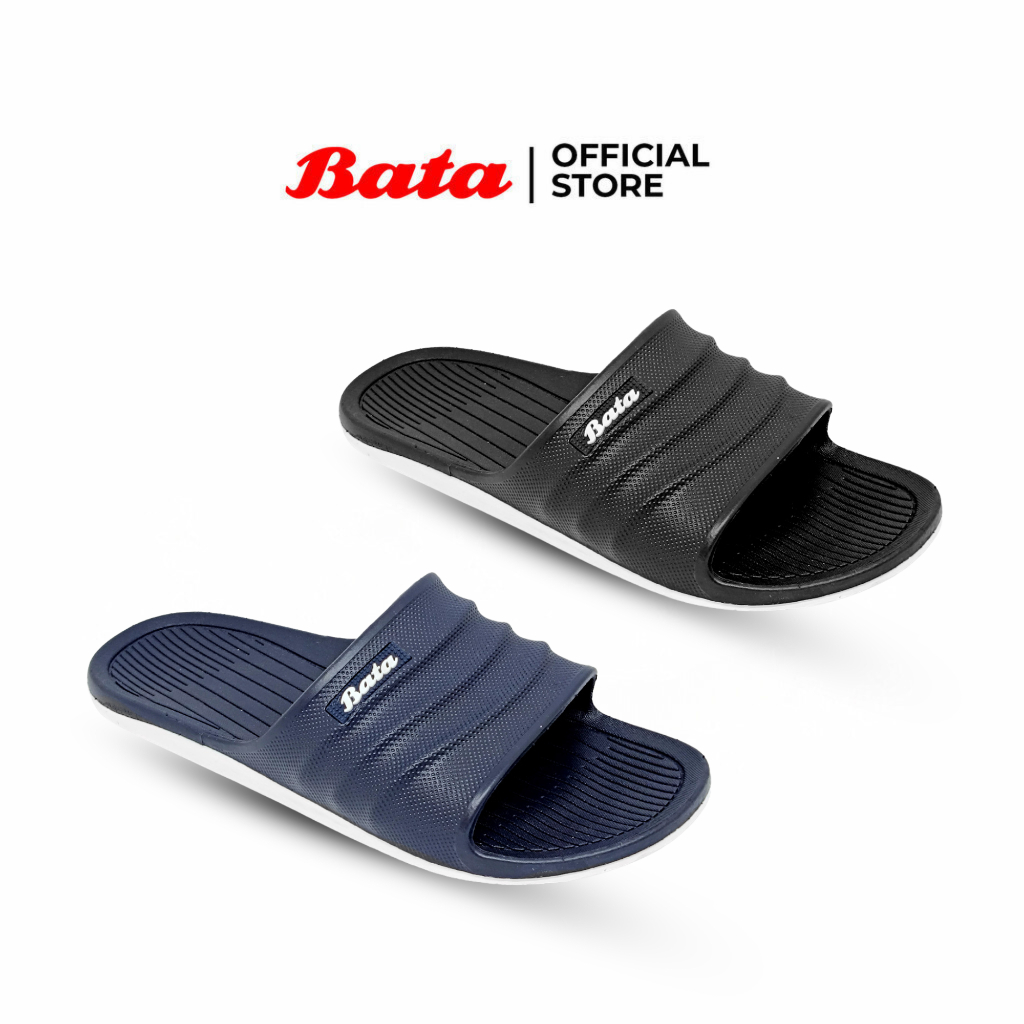 Jual BATA - INTI "Rubber" Sendal Slide Karet Pria | Shopee Indonesia
