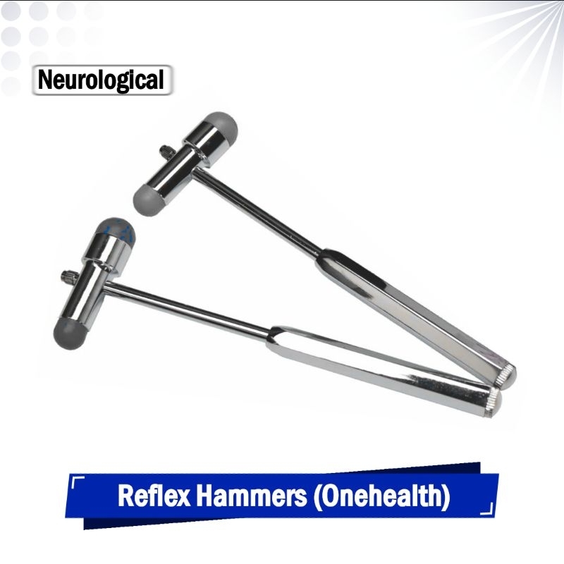 Jual Palu Reflek Hammer OneHealth Neurological Reflex Hammers Stainless ...