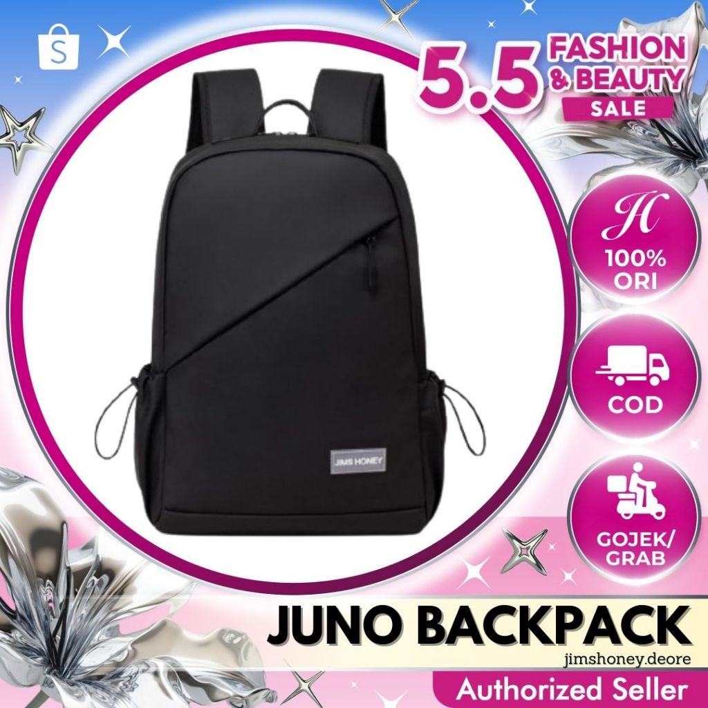 Jual Jims Honey Juno Backpack Tas Ransel Sekolah Kuliah Kerja Pria ...