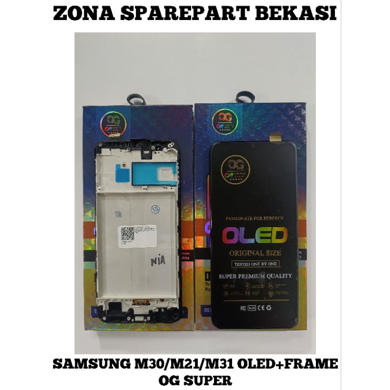 Jual LCD+TS SAMSUNG M30/M21/M31 + FRAME OLED OG SUPER | Shopee Indonesia