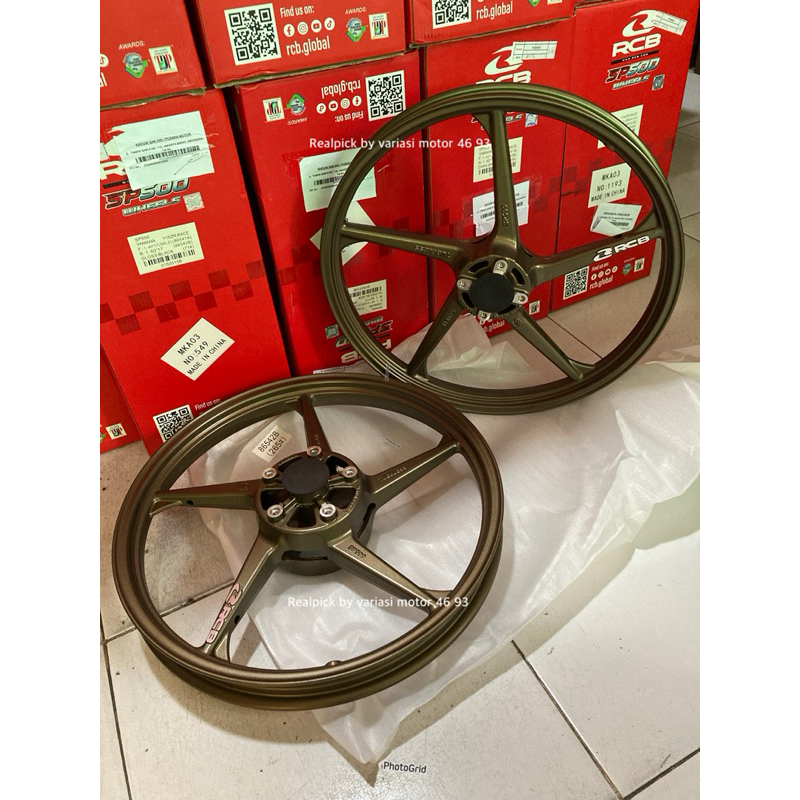 Jual Velg RCB SP500 MX King 150 160x160 / 140x160 / 160x185 | Shopee ...