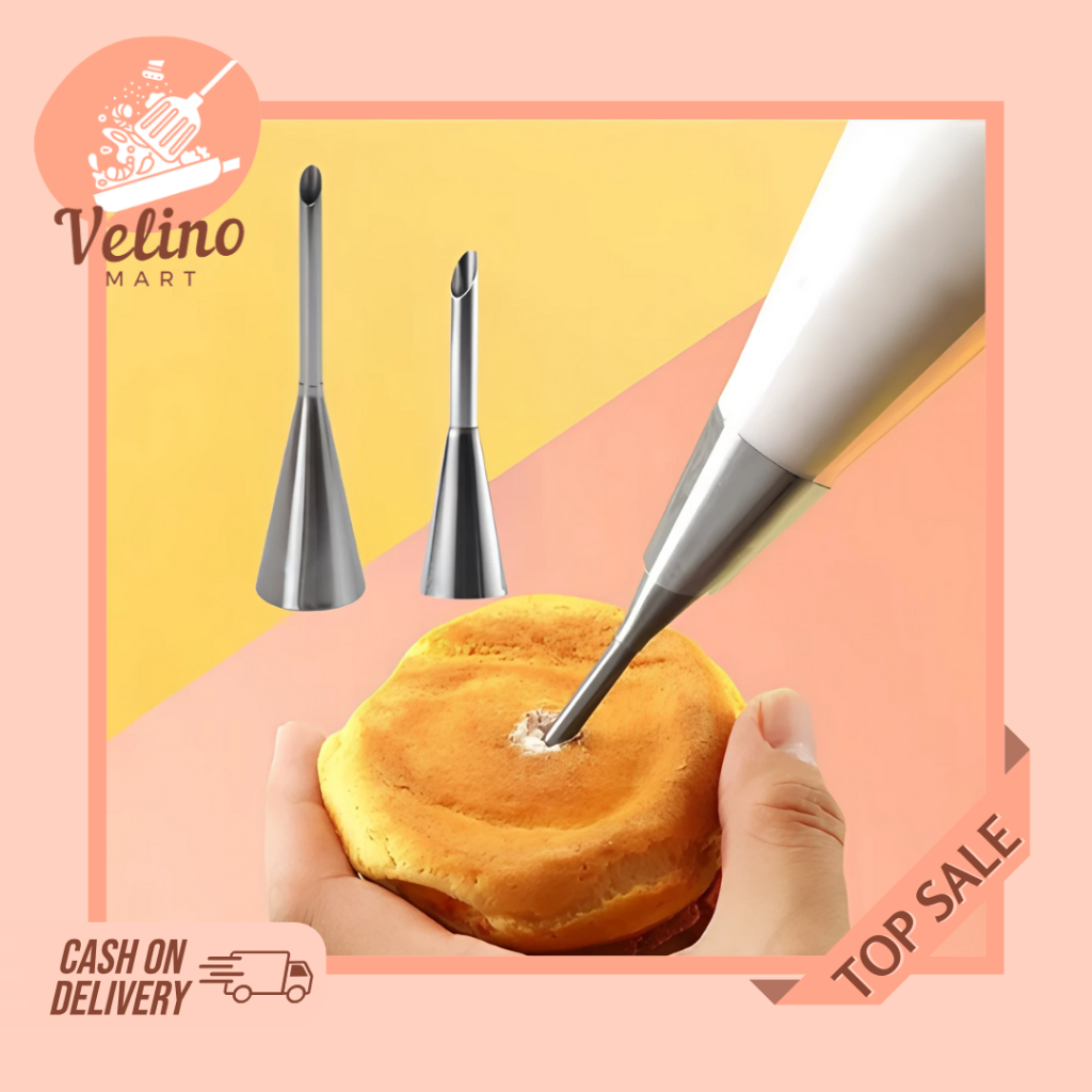 Jual Spuit Filing Kue / Spuit Filling Nozzle Pastry Isian Sus / Spuit ...