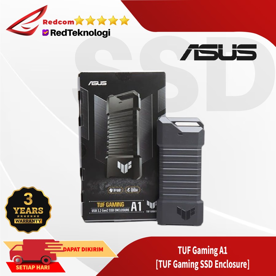 Jual ASUS TUF Gaming A1 - [TUF Gaming SSD Enclosure] | Shopee Indonesia