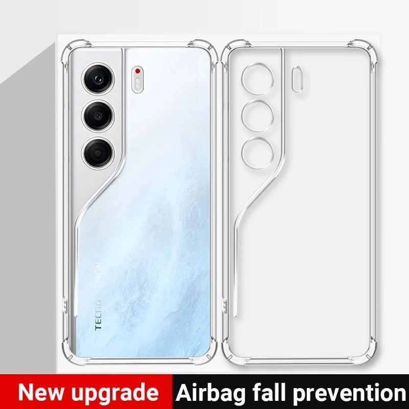 Jual CASE HP TECNO CAMON 40 SILIKON CLEAR BENING ANTI CRACK SOFT CASING ...