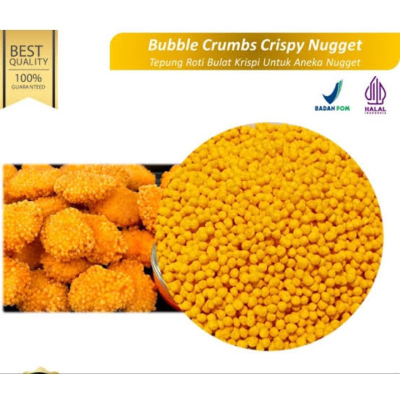 Jual Tepung Roti Crispy Nugget Bubble Crumb | Shopee Indonesia