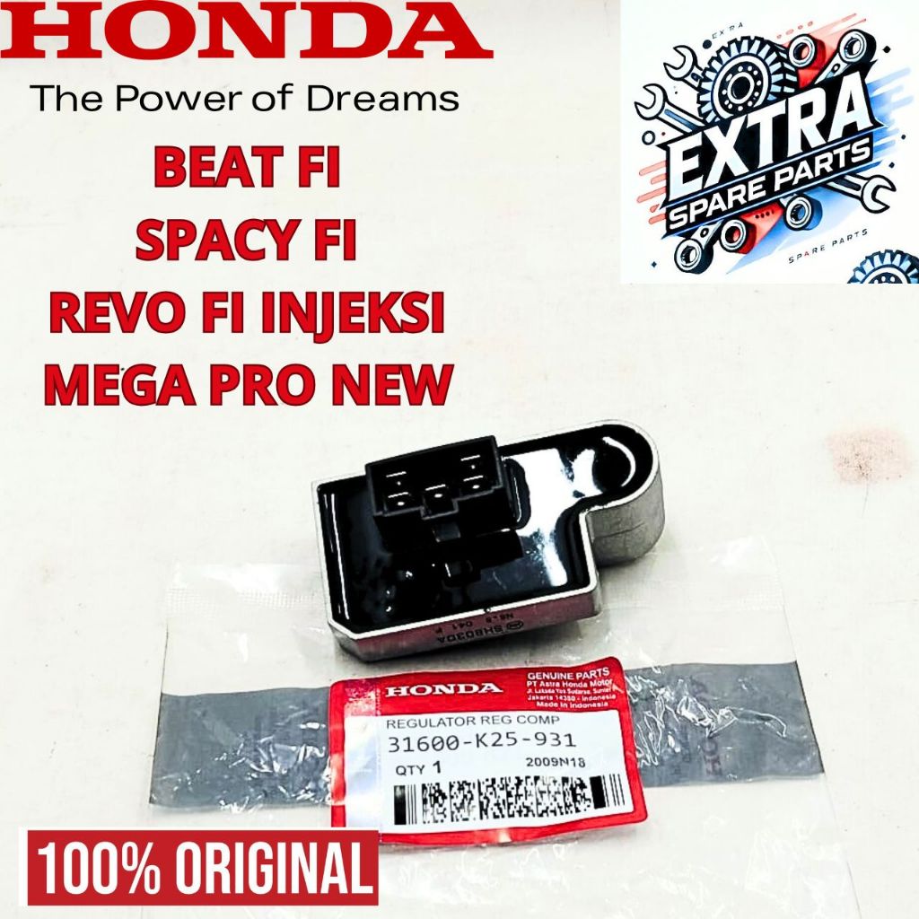 Jual KIPROK KODE-K25 ORIGINAL HONDA BEAT, SPACY FI, REVO FI INJEKSI ...