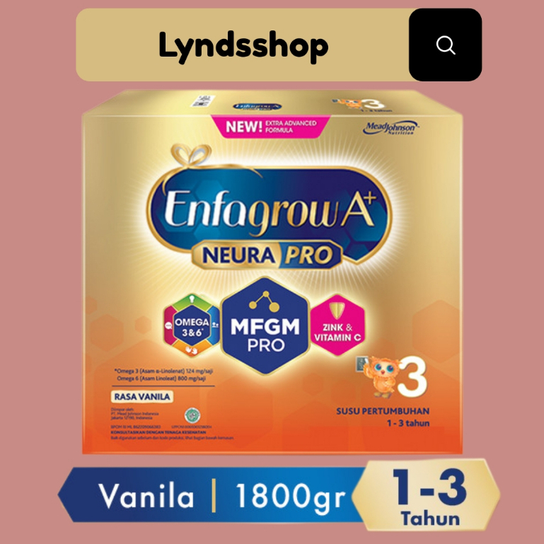 Jual Promo Susu Formula Anak Enfagrow A+ 3 Untuk 1-3 Tahun Rasa Vanila ...