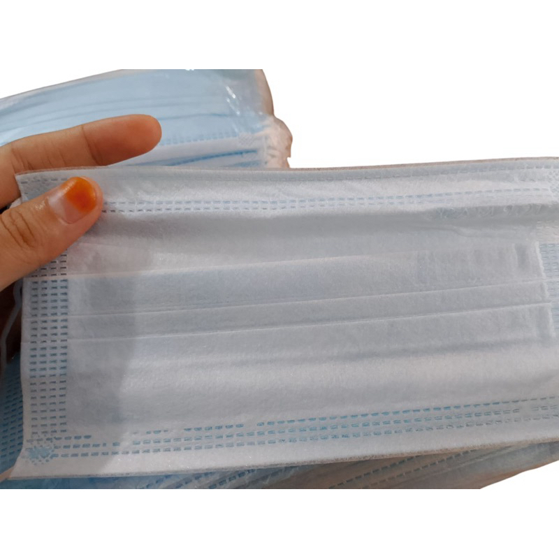 Jual TOP MASK BIRU MASKER SUPER PREMIUM 3PLY 50PC | Shopee Indonesia