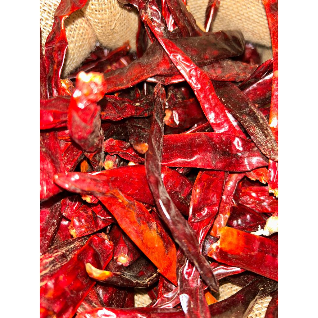 Jual HG GEHGER Cabe Merah Kering Besar Tanpa Tangkai 250Grm Grade 1/A ...