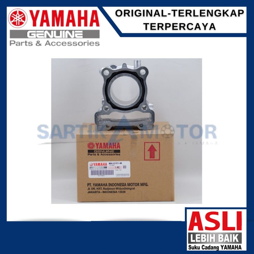Jual CYLINDER 1 (B6H1) BLOK SEHER ALL NEW NMAX ALL NEW AEROX ORIGINAL YAMAHA (B6H-E1311-00 ...
