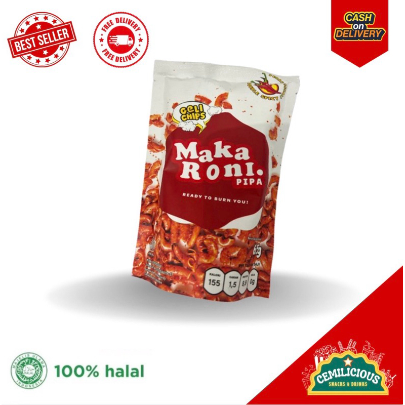 Jual Kylafood Makaroni Double Spicy Daun Jeruk 50gr | Shopee Indonesia