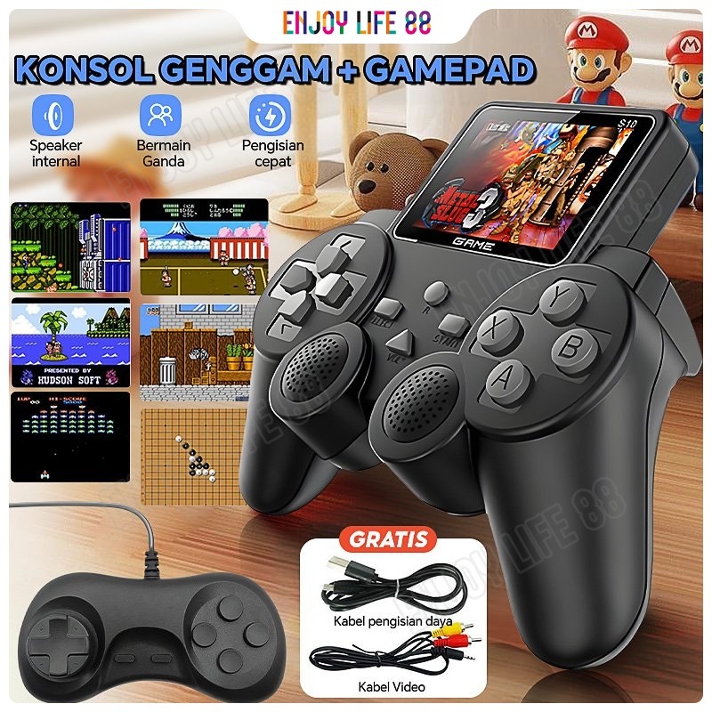 Jual 【Dapat Koneksi ke TV】Game Boy S10 Mini Retro 520 in 1 Permainan ...